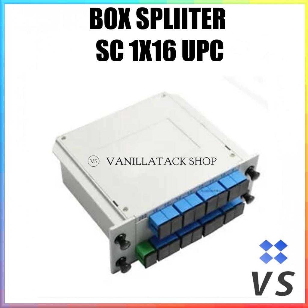 Jual BOX SPLITTER SC UPC 1:16 / SPLITTER BOX FIBER OPTIK | Shopee Indonesia
