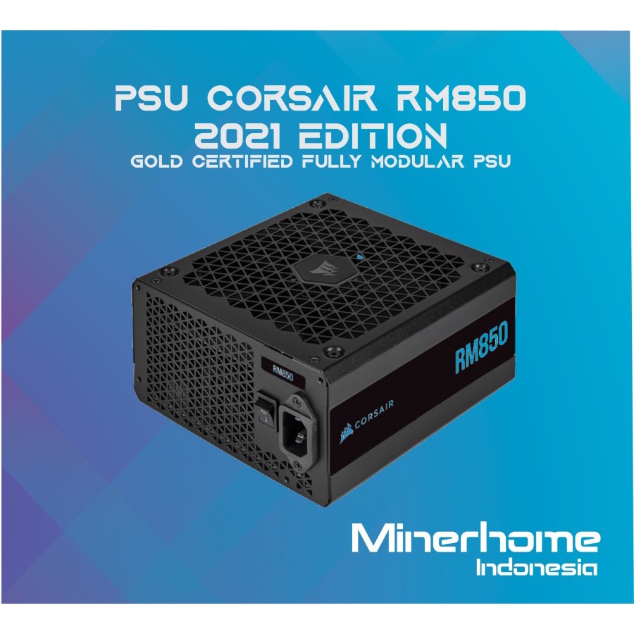 Jual Corsair PSU RM850 80Plus Gold Certified Fully Modular | Shopee ...