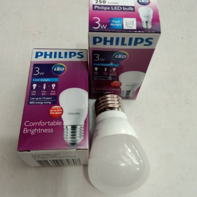 Jual Lampu led lampu led 3 watt lampu philips | Shopee Indonesia