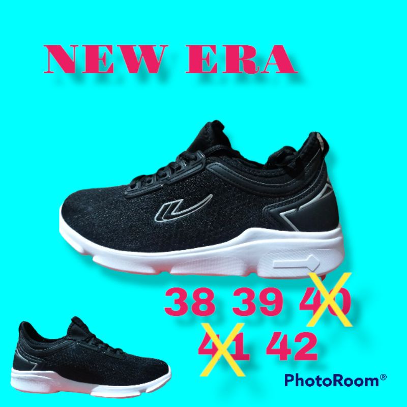 Jual sepatu NEW ERA black white 100% original | Shopee Indonesia