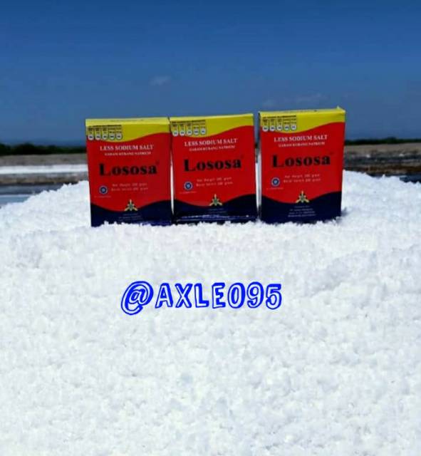 Jual Lososa Garam kesehatan Rendah Sodium 500 gr untuk mengendalikan ...