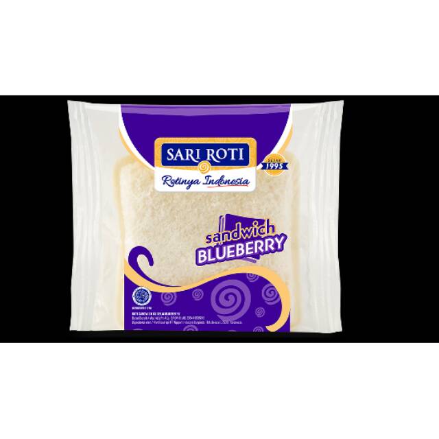 Jual Sari Roti Sandwich Blueberry | Shopee Indonesia