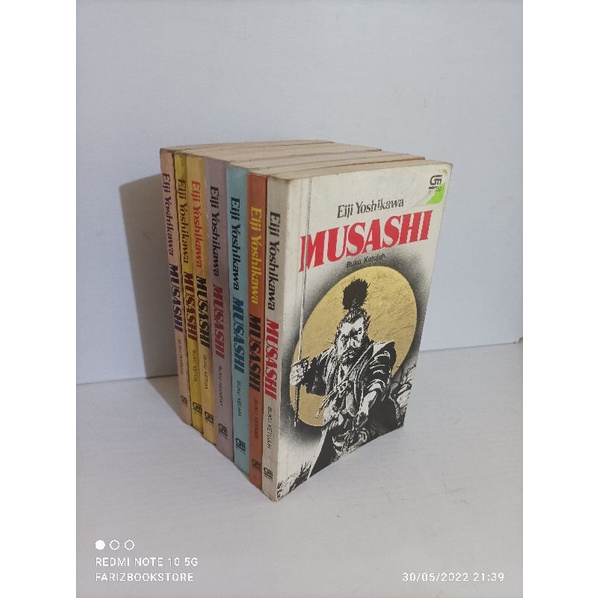 Jual Novel Musashi Buku 1-7 Lengkap By Eiji Yoshikawa | Shopee Indonesia