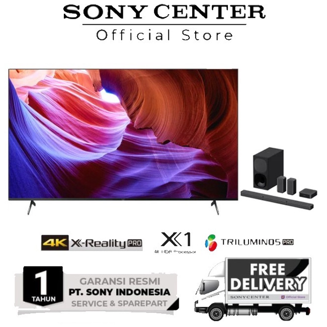 Jual SONY Bravia X85K 4K HDR LED TV 85 Inch with smart Google TV KD ...