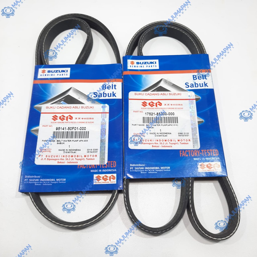 Jual Fan belt tali kipas ac dan alternator suzuki aerio baleno next-g | Shopee Indonesia
