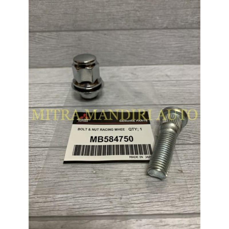 Jual HUB BOLT BAUT RODA SET + MUR RACING PAJERO SPORT L200 TRITON ...