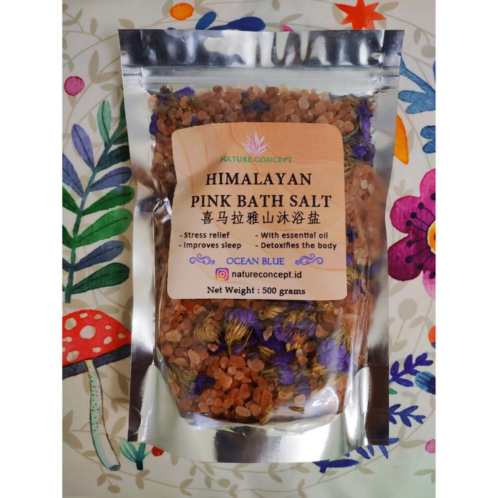 Jual Dimensi- Himalayan Bath Salt - Garam Mandi Rendam Kaki Spa ...