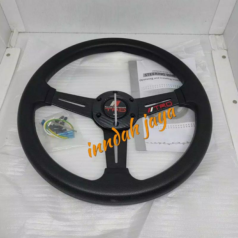 Jual Stir Mobil Racing Trd 14 Inch / Stir Racing Trd Universal | Shopee ...