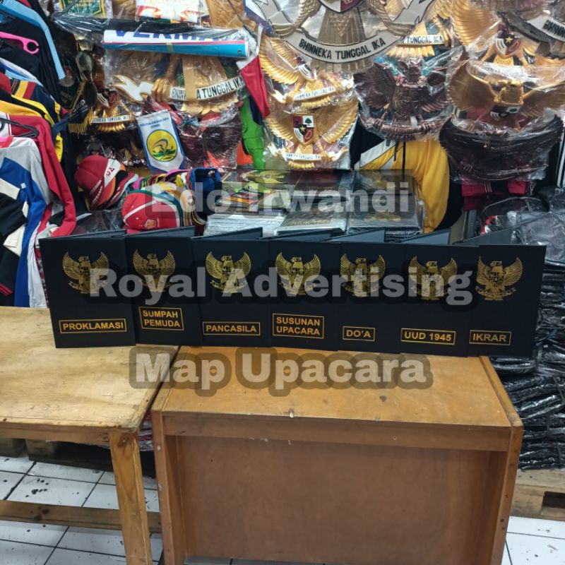 Jual Map Perlengkapan Upacara Map Garuda Pancasila Map Upacara Map ...