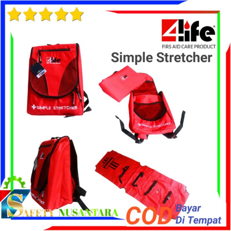 Jual 4Life Simple Stretcher Tas P3K Tandu Darurat | Shopee Indonesia