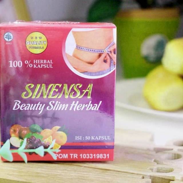 Jual Pemutih dan Pelangsing Badan Sinensa Beauty Slim Herbal / isi 50 ...