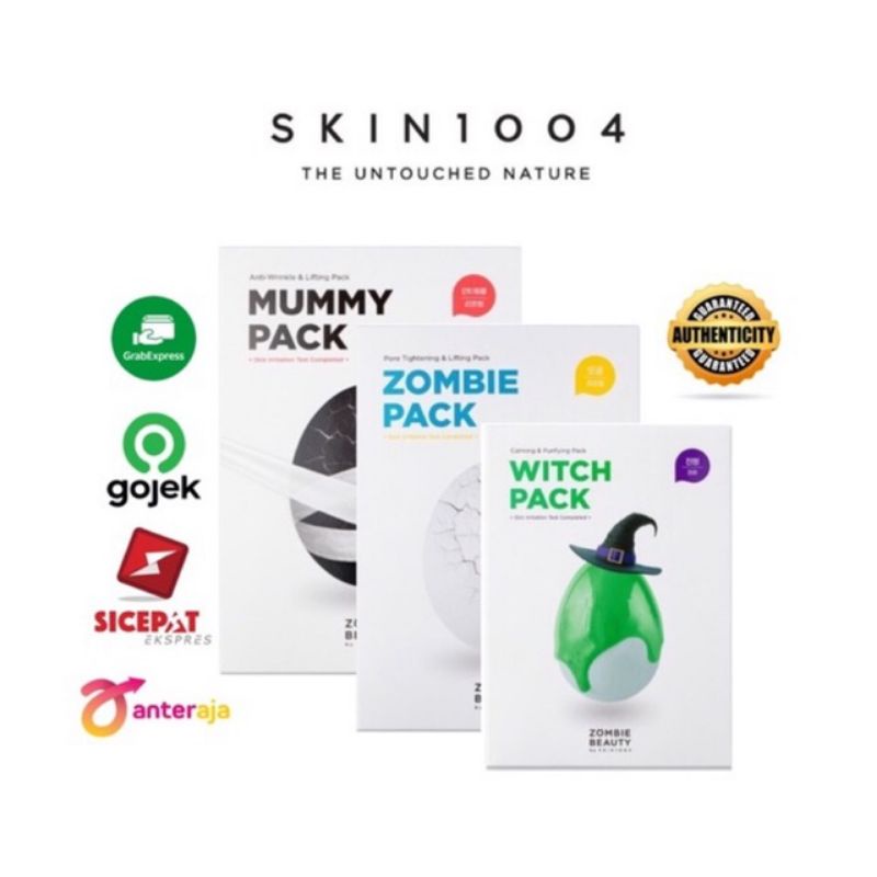 Jual SKIN1004 - Witch Pack/Zombie Pack/Mummy Pack - 100% Original | Shopee Indonesia