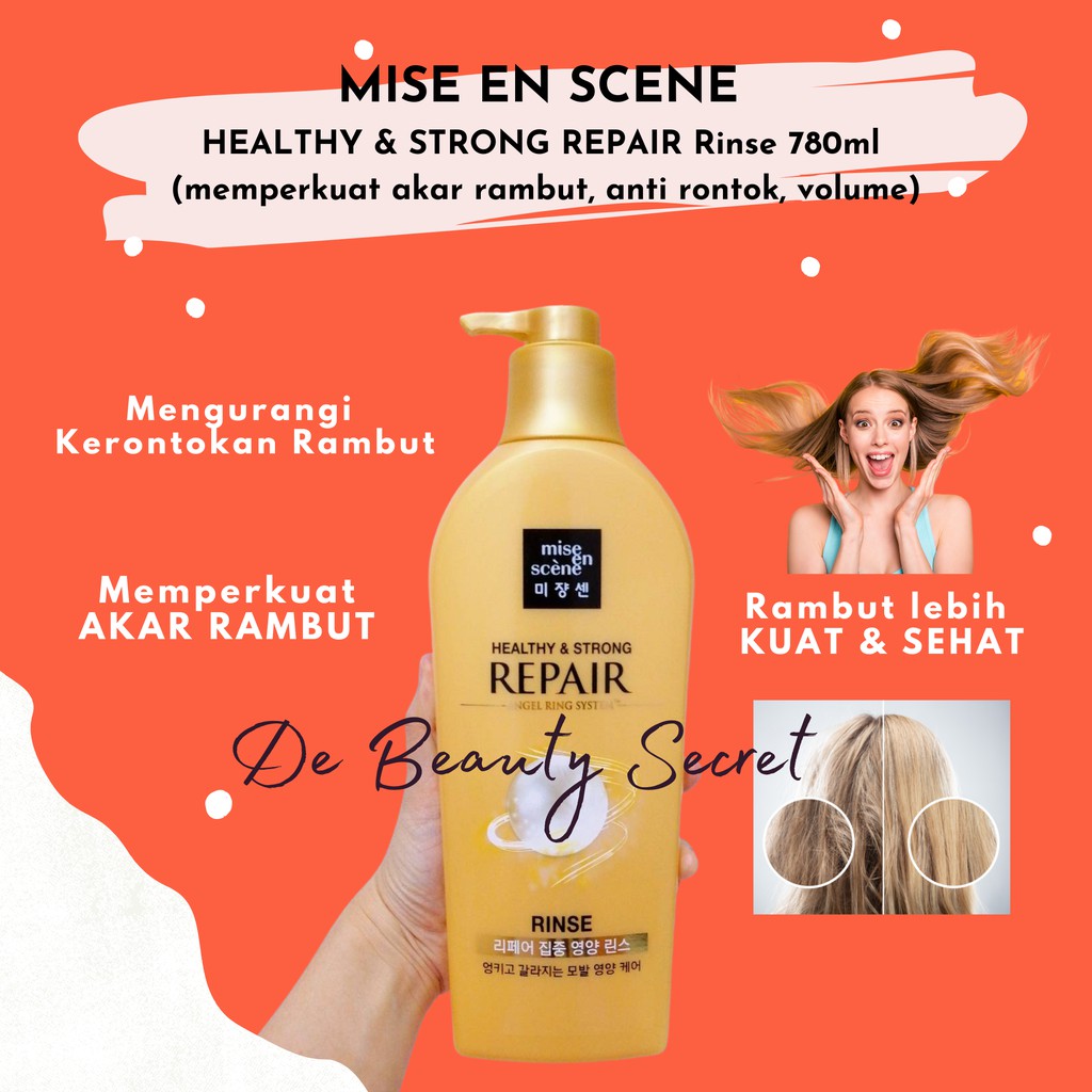 Jual MISE EN SCENE HEALTHY & STRONG REPAIR Rinse Conditioner ...