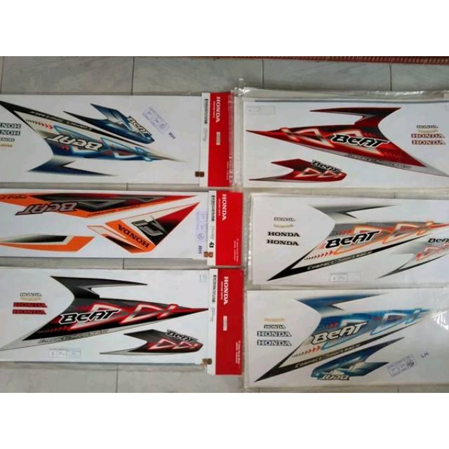 Jual Striping beat karbu 2012 Original AHM | Shopee Indonesia