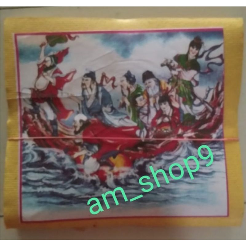 Jual Kertas Sembahyang/Kim Cua Cap 8 Dewa | Shopee Indonesia
