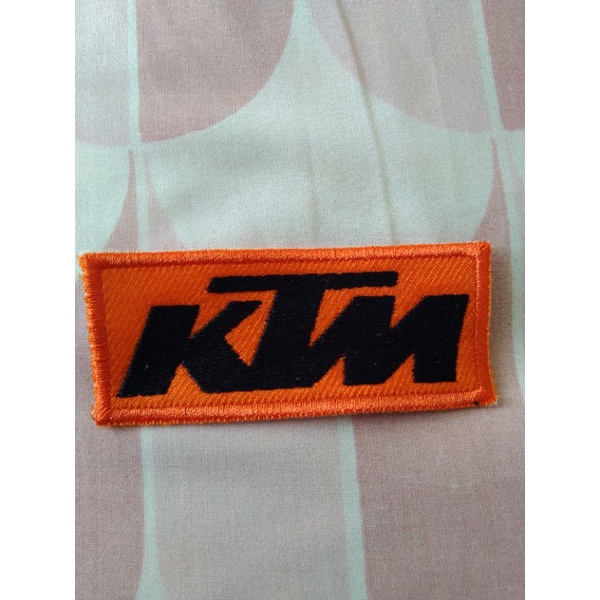 Jual Patch bordir logo KTM | Shopee Indonesia