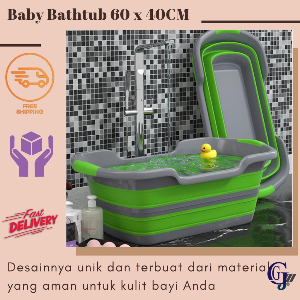 Jual Bak Mandi Bayi Lipat Bathe Project Baby Bathtub Tempat Mandi ...