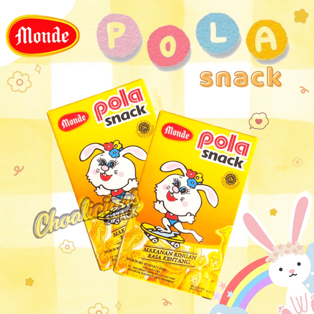 Jual MONDE Pola Snack Mini 25 gram | Shopee Indonesia
