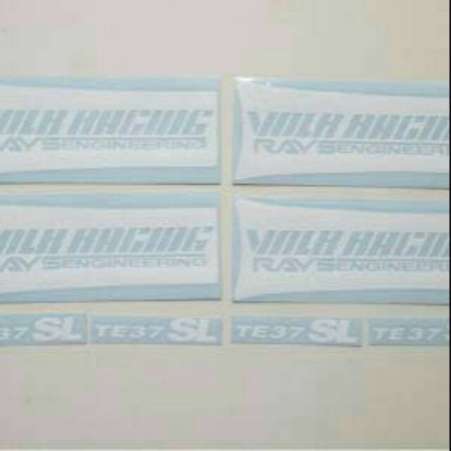 Jual Sticker Stiker Volk Racing TE 37SL | Shopee Indonesia