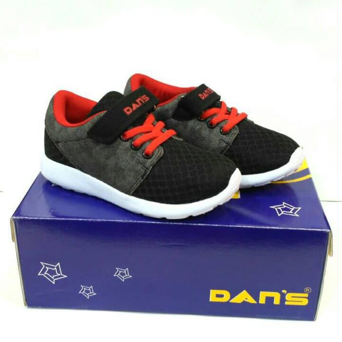 Jual SEPATU SEKOLAH DANS BRYSON BLACK/RED (ORIGINAL) FULL ORIGINAL ...