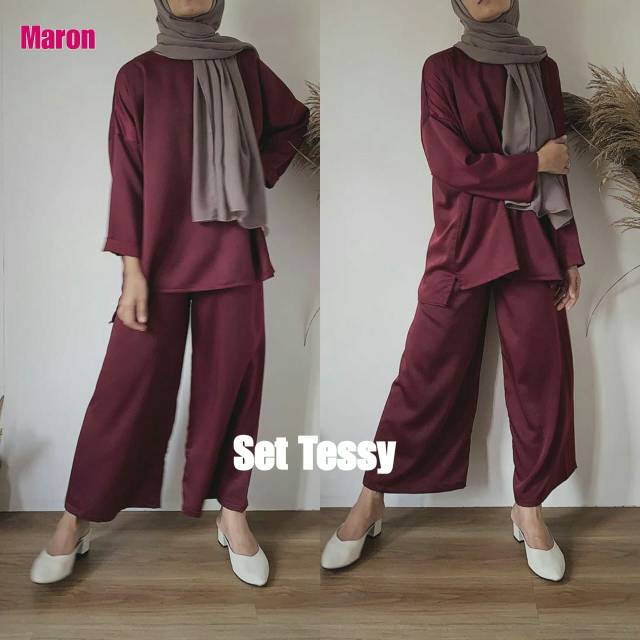 Jual Ij set tessy yang bagus cantik | Shopee Indonesia