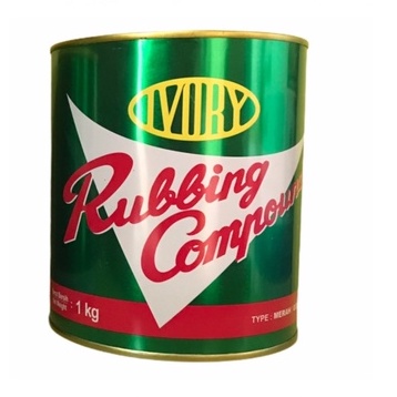 Jual RUBBING COMPOUND IVORY / KOMPON PUTIH IVORY 1KG (halus) | Shopee ...