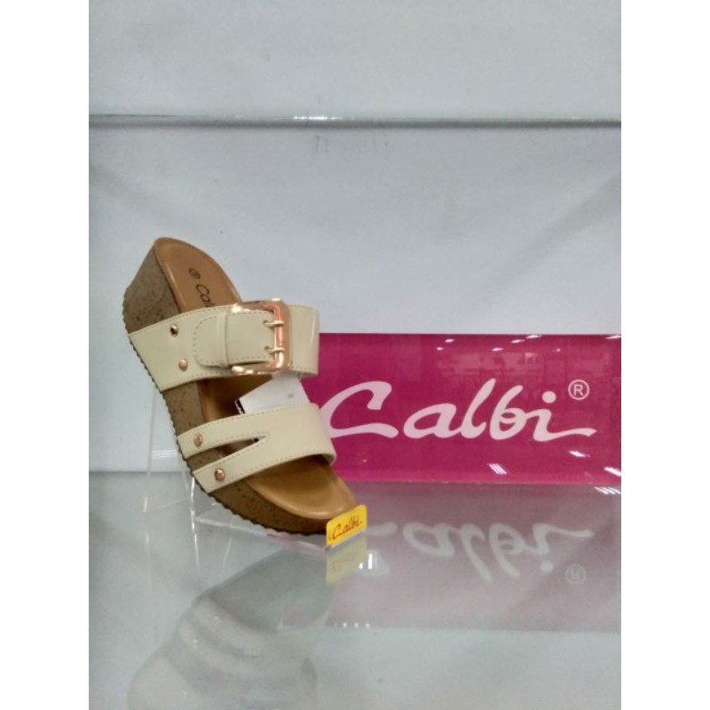 Jual Calbi |DJ.2776|Sandal Wedges 6 warna | Shopee Indonesia