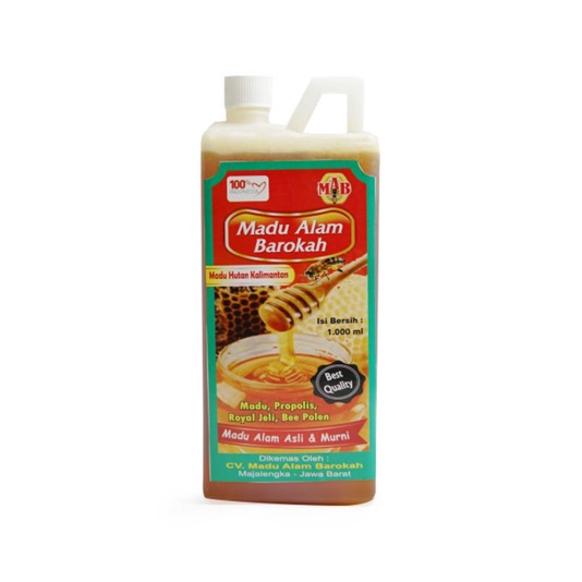 Jual MADU ALAM BAROKAH 1000 ML - MADU HUTAN KALIMANTAN - MADU KUNING ...