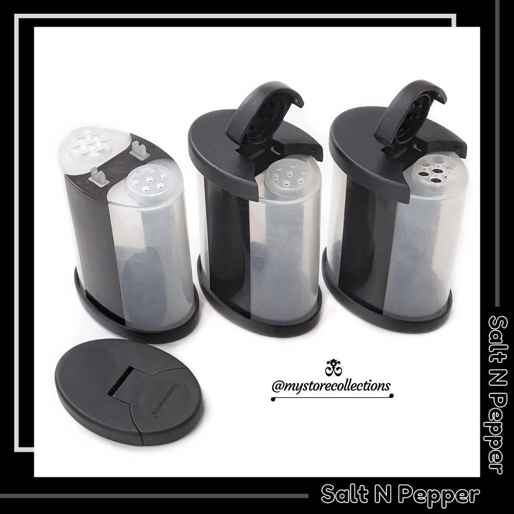 Jual Mini Cereal Server • Small Round Salt N Pepper Shaker - Salt N ...