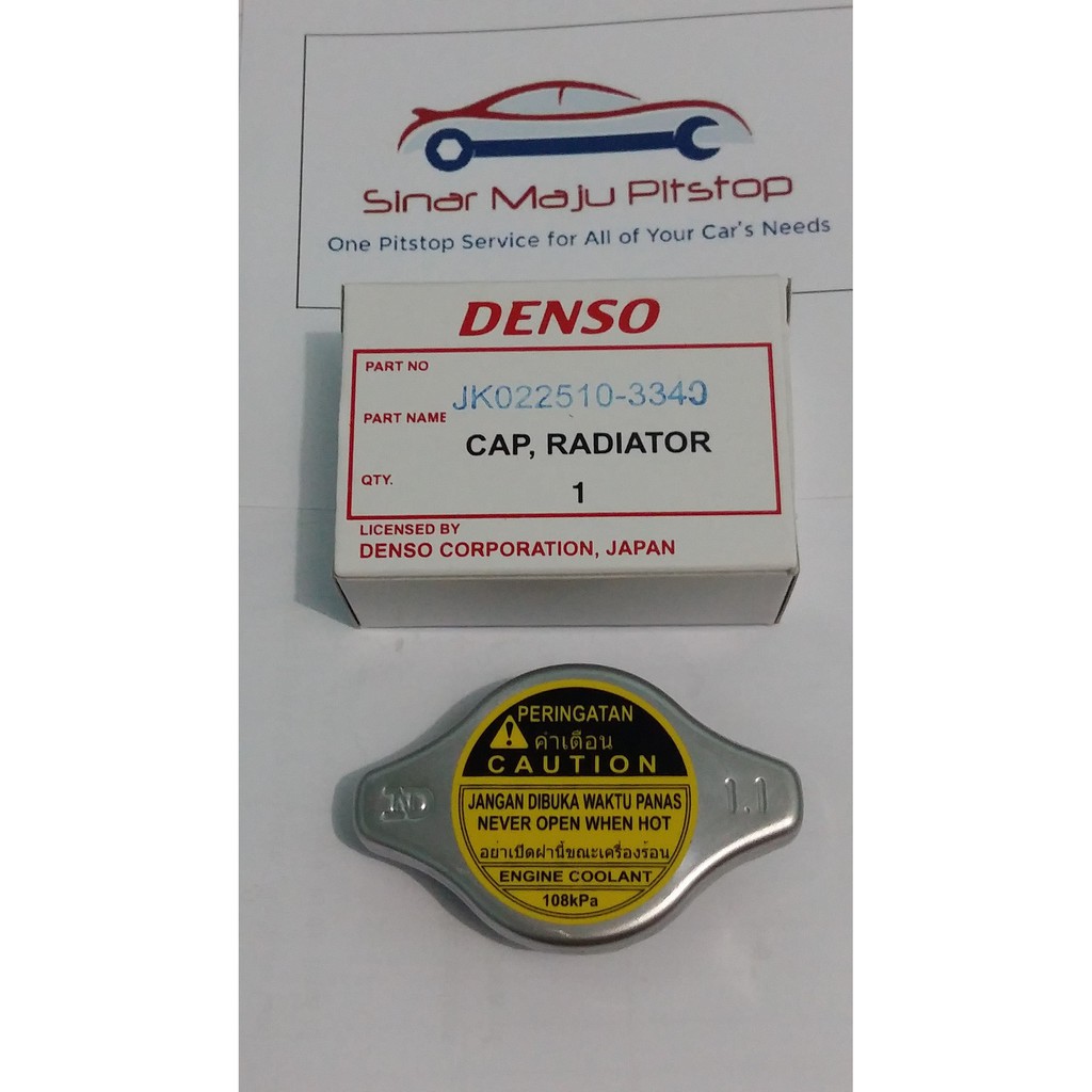Jual Tutup Radiator Mobil / Car Radiator Cap - NIPPON DENSO ND Ukuran 1 ...