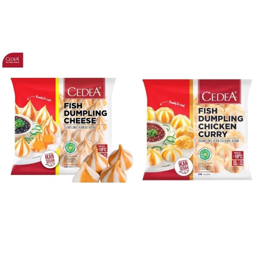 Jual Cedea Fish Dumpling 500gr - Cheese & Chicken Curry Ikan Olahan ...