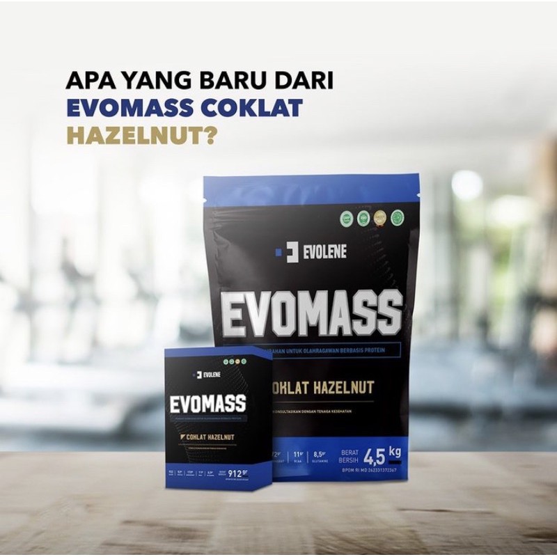 Jual EVOMASS COKLAT HAZELNUT 2 lbs 912g | Shopee Indonesia