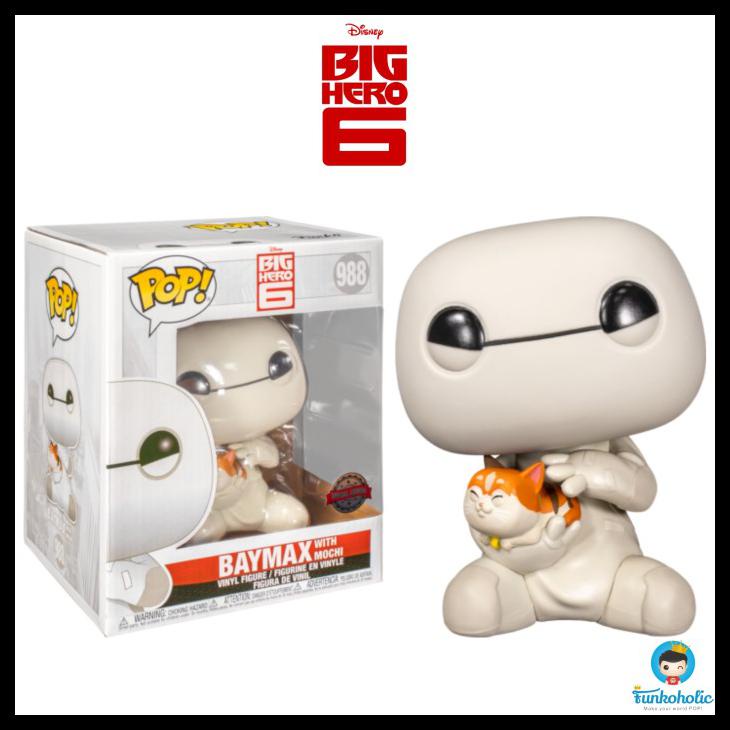 Jual Funko Pop! Disney Big Hero 6 - Baymax With Mochi 6" Exclusive #988 ...