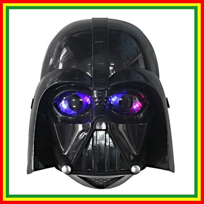 Jual TOPENG DARTH VADER STAR WARS LED MASK TOPENG MAINAN ANAK | Shopee ...