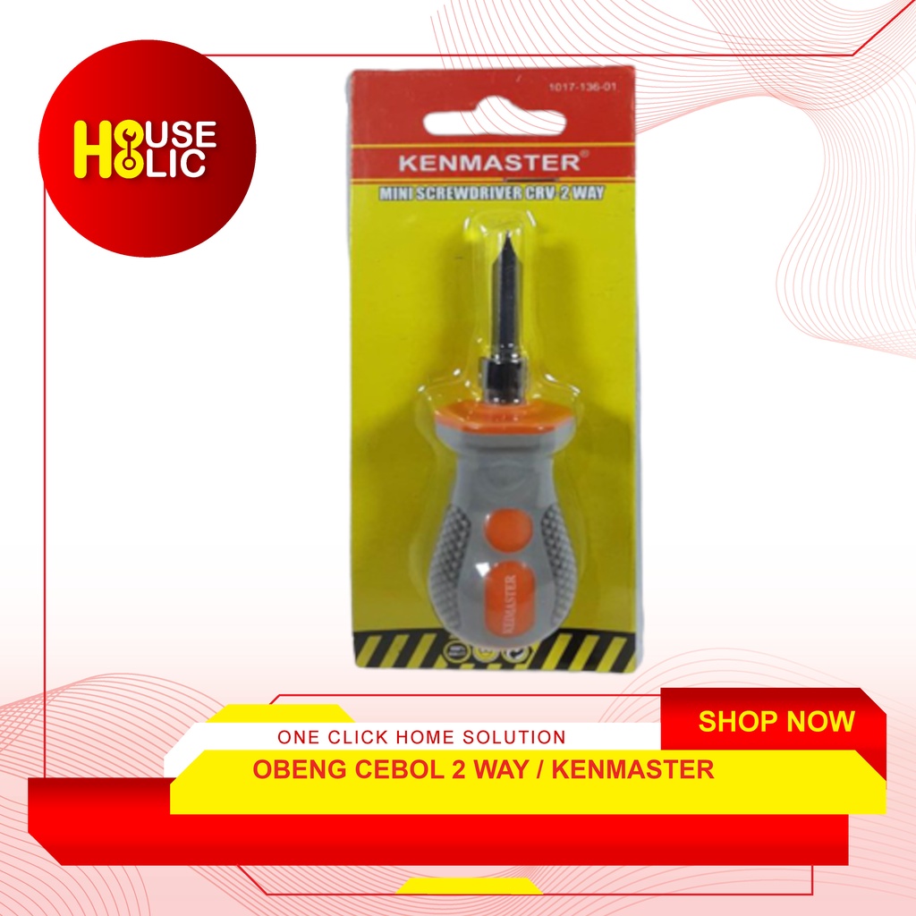 Jual Obeng Buntek BB Mini GG Karet CRV / Obeng Cebol / Obeng Bolak ...