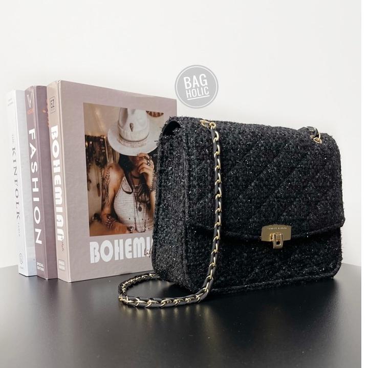 Jual Tas Wanita Tweed Chain ap - CK 518# L4R4 | Shopee Indonesia