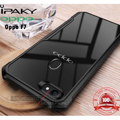 Jual Case OPPO F7 Armor Bumper Transparent Clear Original Soft | Shopee ...