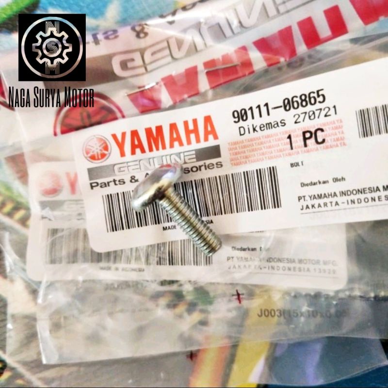 Jual Baut hook gantungan barang Yamaha Mio M3 J 90111-06865 ORI YGP ...