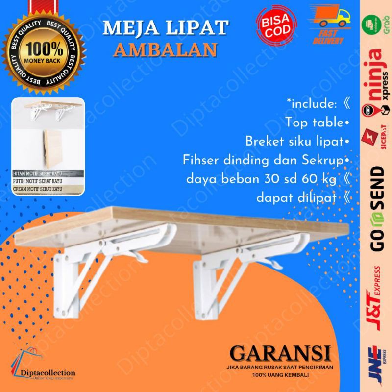 Jual MEJA LIPAT PORTABLE MEJA LAPTOP PORTABLE MEJA BELAJAR DINDING ...