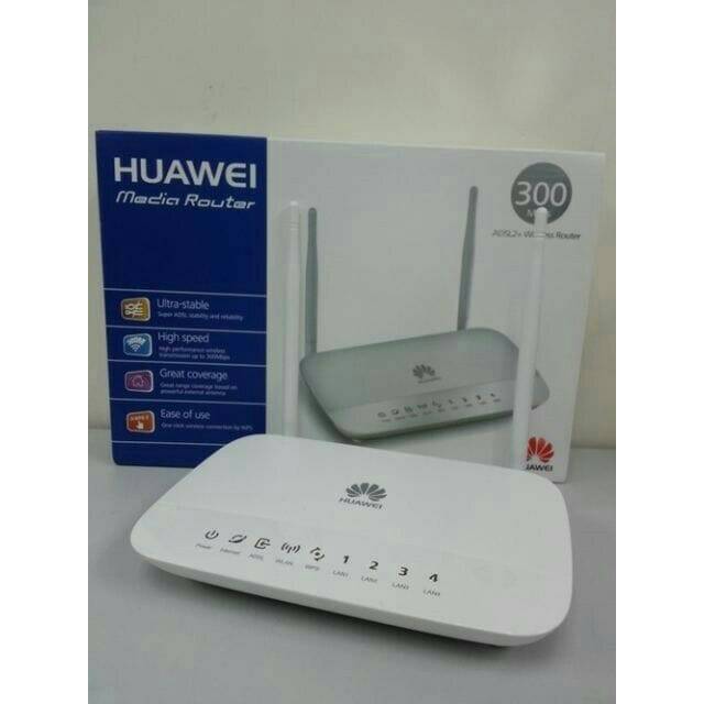 Jual Media Router Huawei HG532D ADSL2 +300Mbps Wireless Home Gateway ...