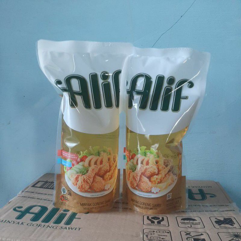 Jual MINYAK GORENG Alif 1 Liter MURAH | Shopee Indonesia