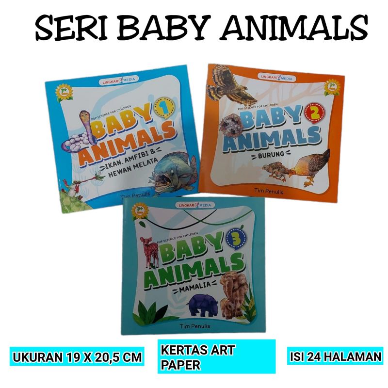Jual Buku Cerita Anak Seri Baby Animal Untuk Anak Usia 7Tahun - TBS ...