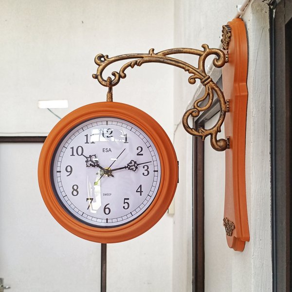 Jual Jam Dinding 2 Sisi MURAH BERKUALITAS MESIN HALUS SWEEP dua muka ...