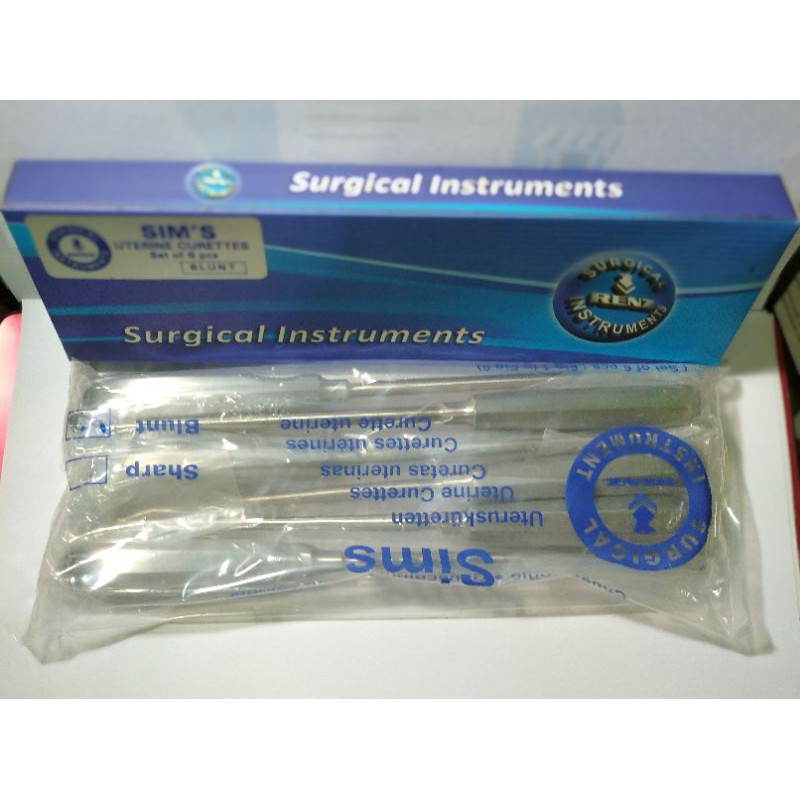 Jual Sendok kuret tumpul /kuretase set renz tumpul | Shopee Indonesia