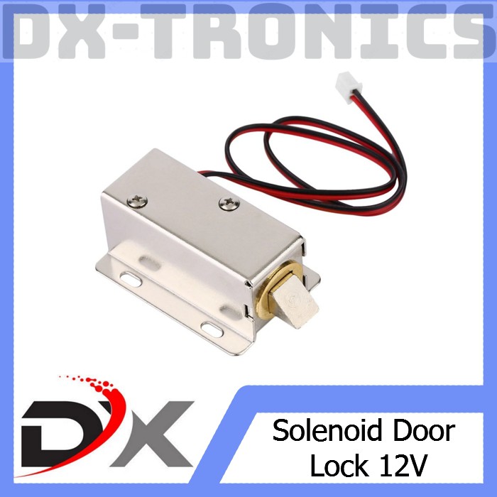 Jual Solenoid Door Lock 12v Electronic Arduino | Shopee Indonesia