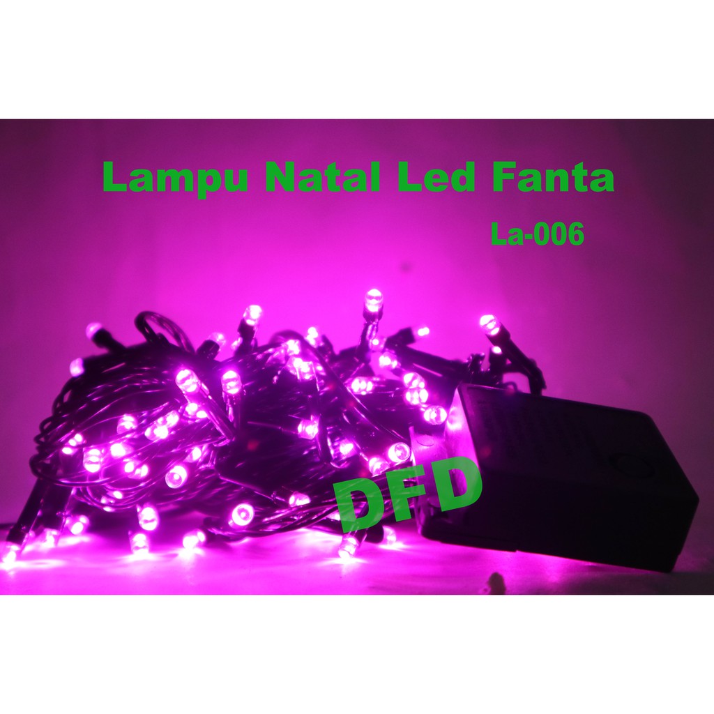 Jual Lampu Natal / Lampu Led Pink Fanta ( Kode : LA - 006 ) | Shopee ...