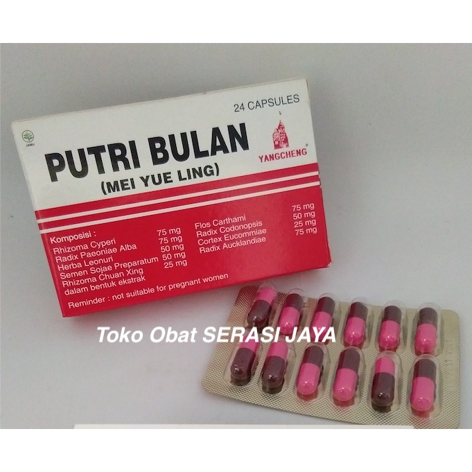 Jual Putri Bulan 24 Kapsul Kesehatan Wanita | Shopee Indonesia