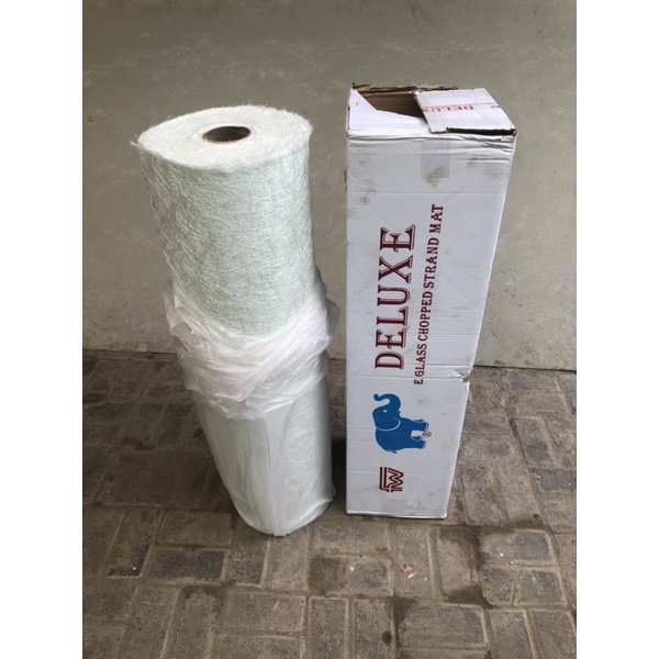 Jual Serat fiber roll 30kg fiberglass matt 30kg | Shopee Indonesia