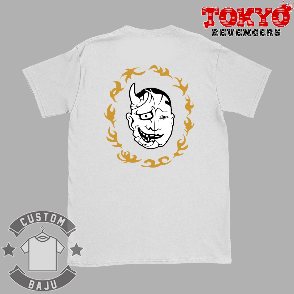 Jual Kaos Twin Devils Smiley Nahoya Kawata Anime Tokyo Revengers 693 ...
