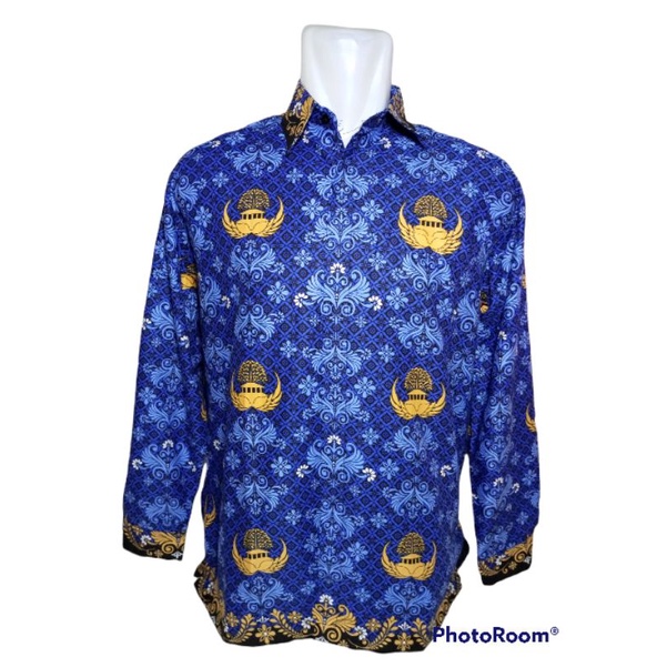 Jual baju korpri pria terbaru kerah hitam lapis furing sesuai aturan pemerintah 2022 | Shopee ...